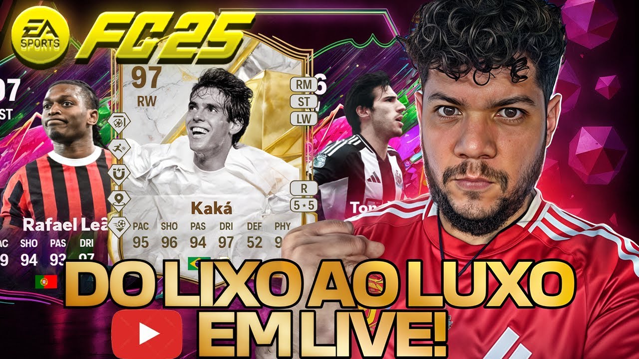 🔴 AO VIVO: EVOLUINDO O THEO E O TIGRÃO | PACK OPENING | RESENHA E MAIS ...