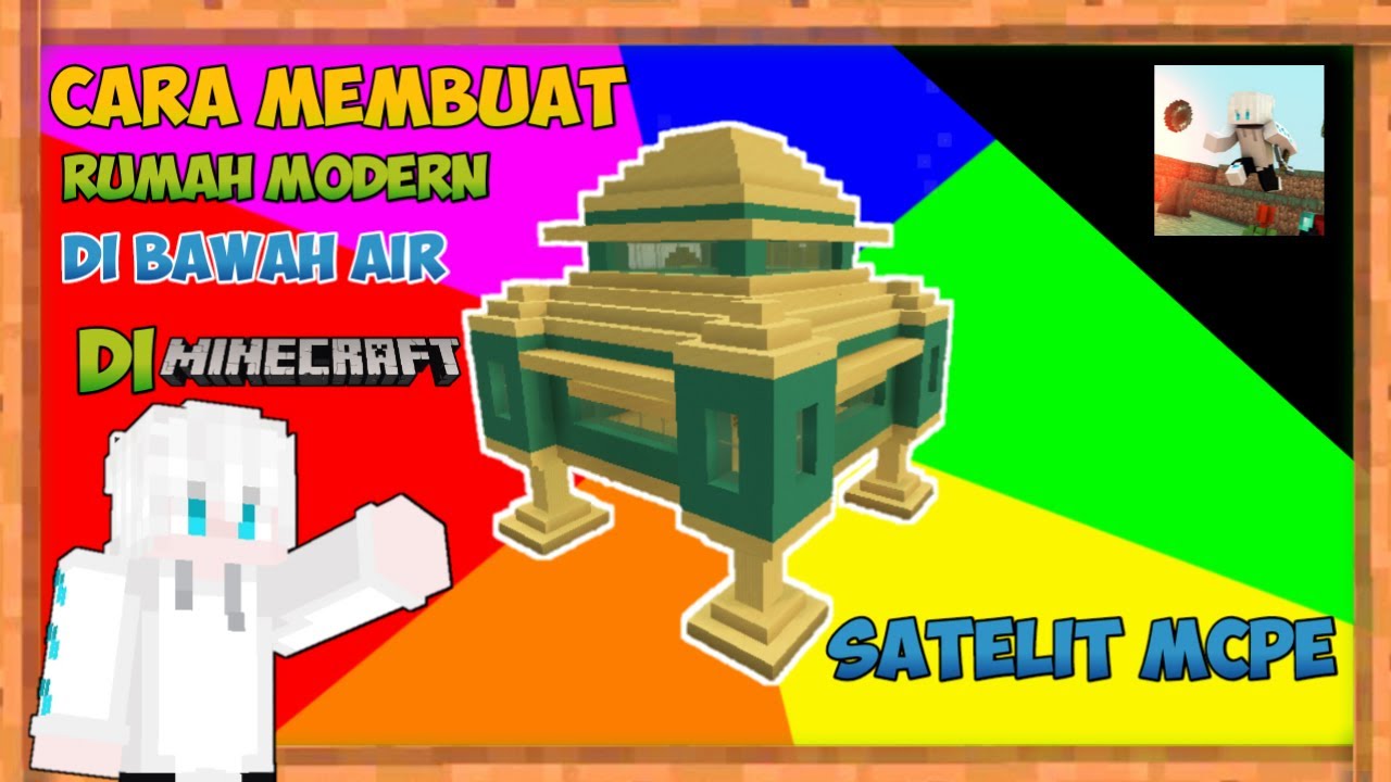 Cara Membuat Rumah Modern Di Bawah Air Di Minecraft - YouTube