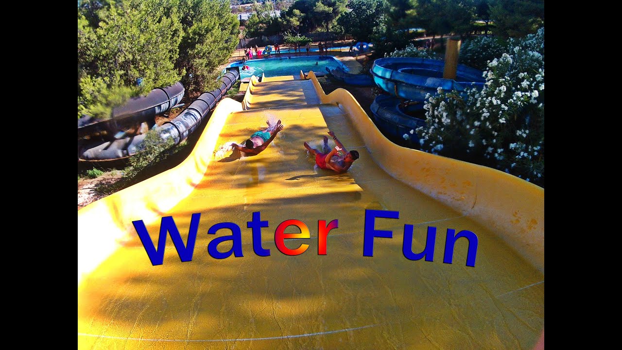 Μια Μέρα Στο Water Fun!! - YouTube