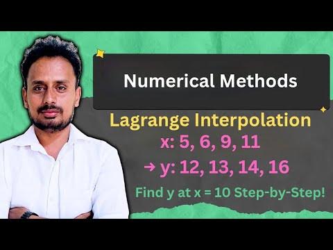 Lagrange Interpolation Method: Lagranges Interpolation Formula (Part 2 ...
