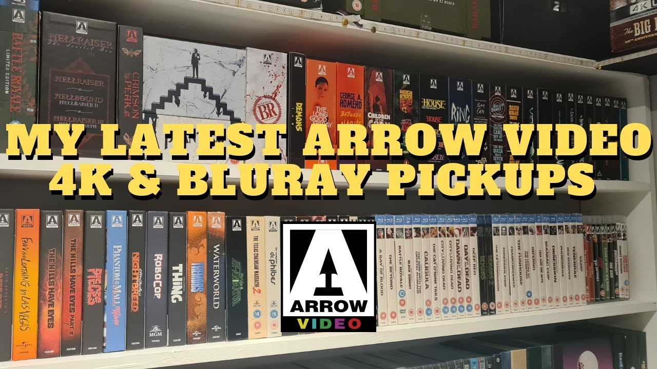 My Latest Arrow Video 4K & Bluray Pickups. - YouTube
