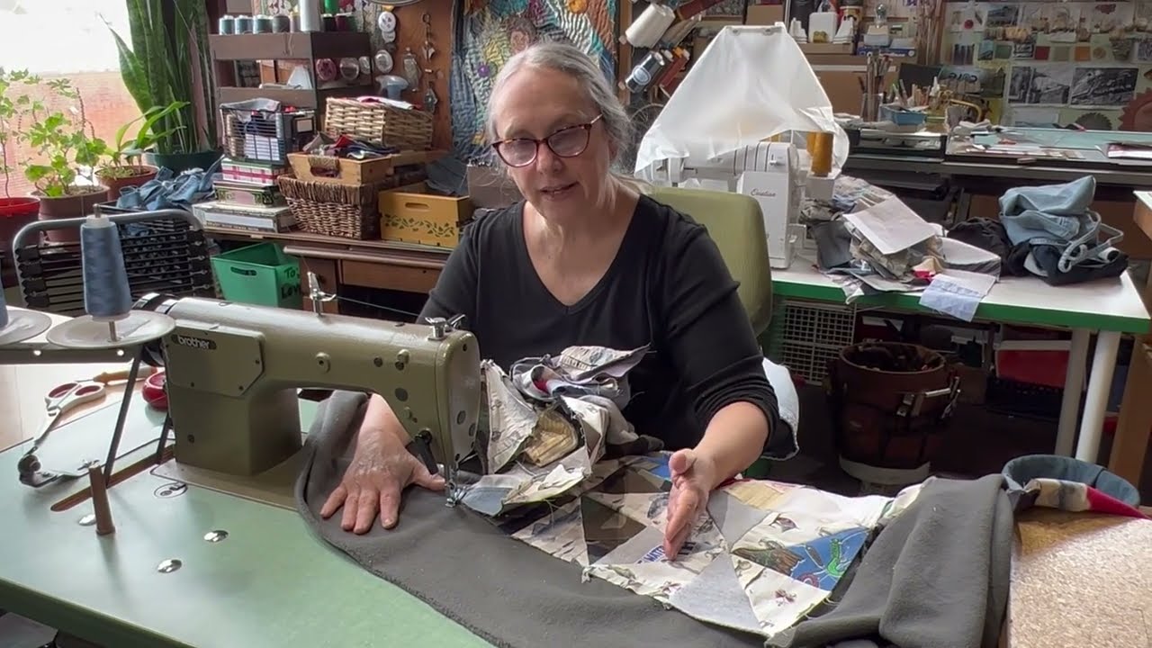 Making A Memory Quilt - YouTube