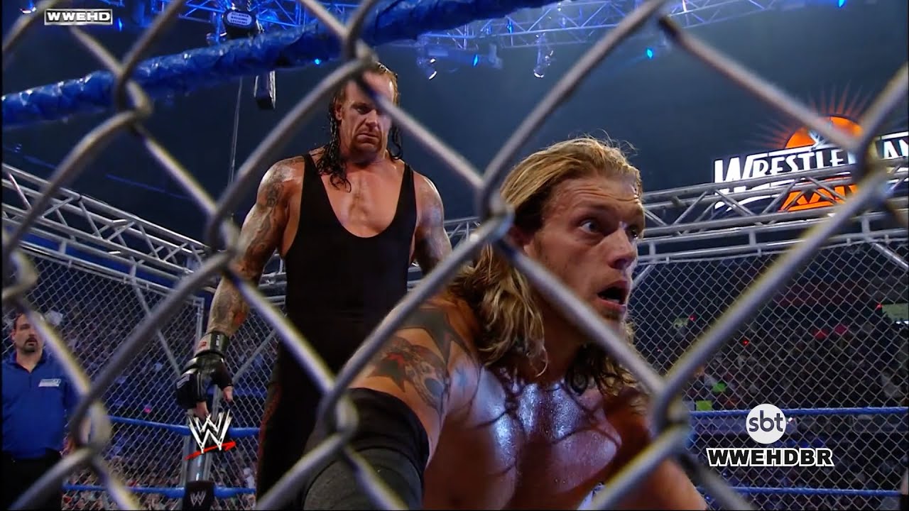 Shawn Michaels e Ric Fair vs Edge, Chavo e The Edgeheads — Jaula de Aço ...