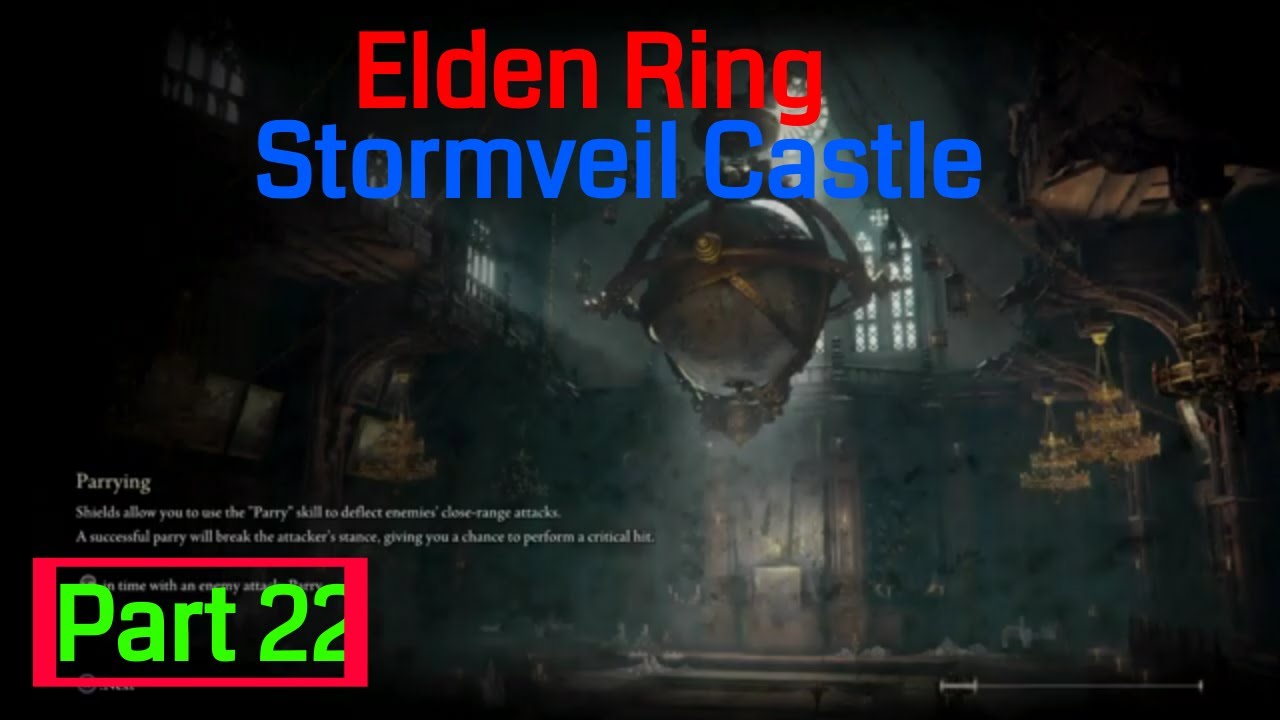 ELDEN RING™ gameplay walkthrough part 22 Stormveil Castle part 3 The ...