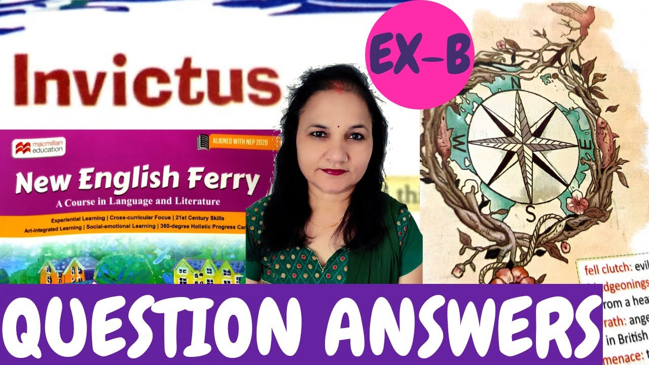 Invictus Question Answers Poem Exercise B Class 8 New English invictus-question-answers-poem-exercise-b-class-8-new-english
