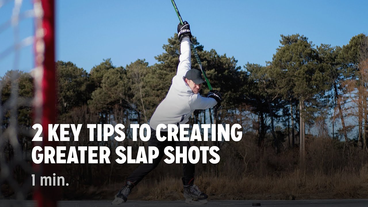 Two Key Tips to Creating Greater Slap Shots - YouTube