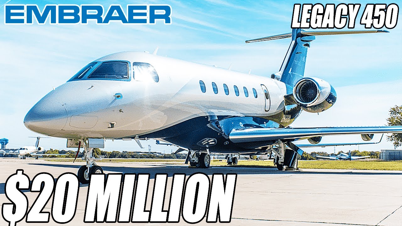 Inside The $20 Million Embraer Legacy 450 - YouTube