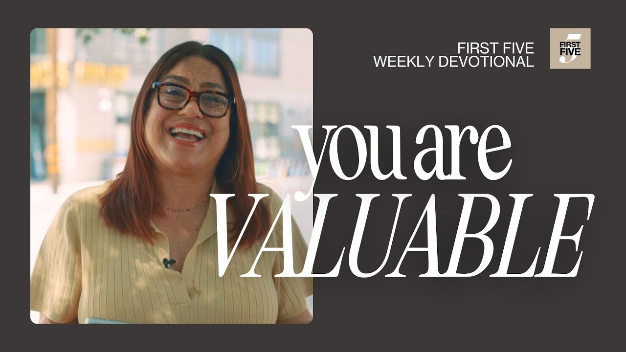 First 5 Devo: You Are Valuable | Christa Armstead - YouTube