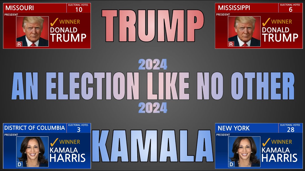 INTENSE Election Night 2024: Kamala Harris vs Donald Trump - YouTube