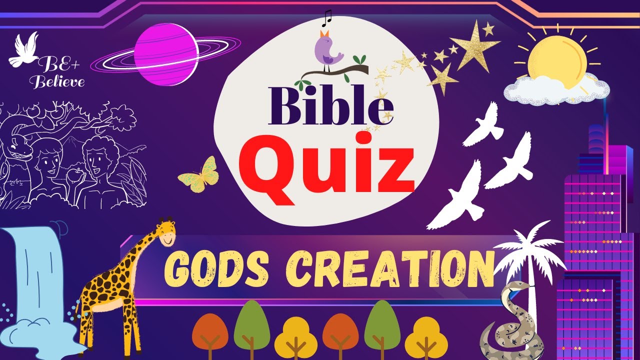 God's Creation || Bible Quiz || Questions With Answers || - YouTube