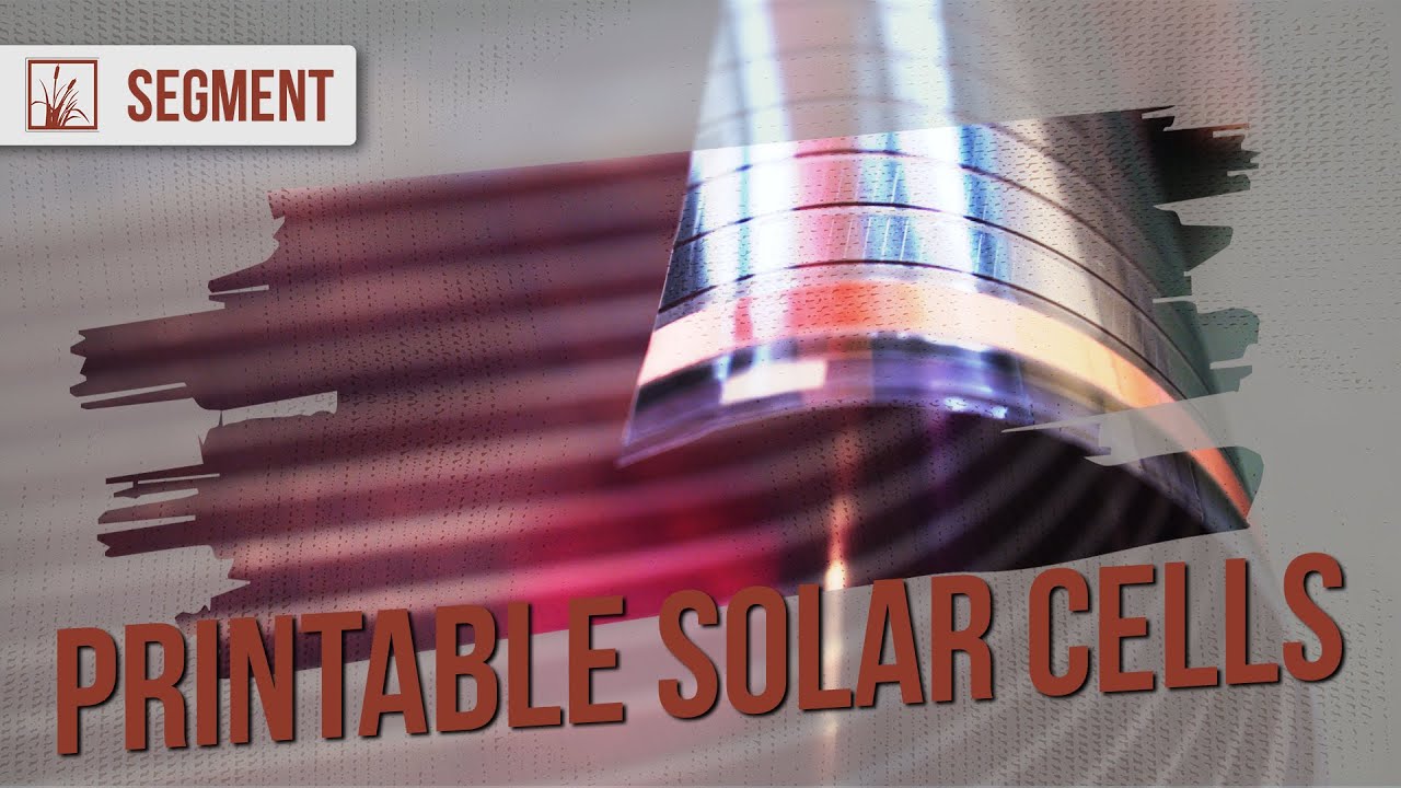 Solar Panels You Can Print! - YouTube