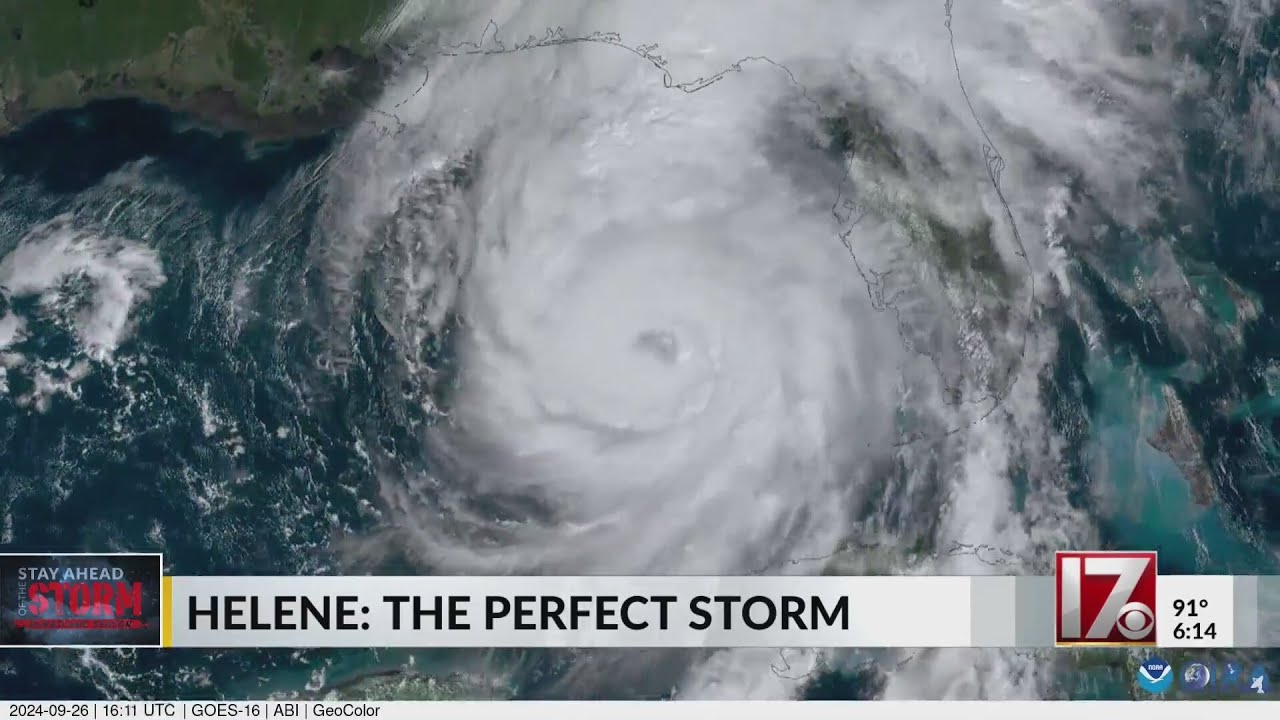 Hurricane Helene: The perfect storm - YouTube