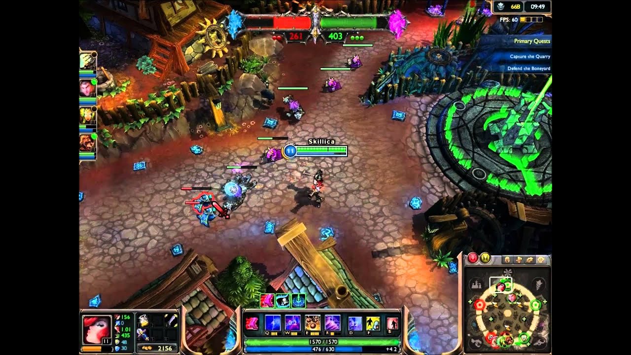 League of Legends - Miss Fortune on The Crystal Scar - YouTube