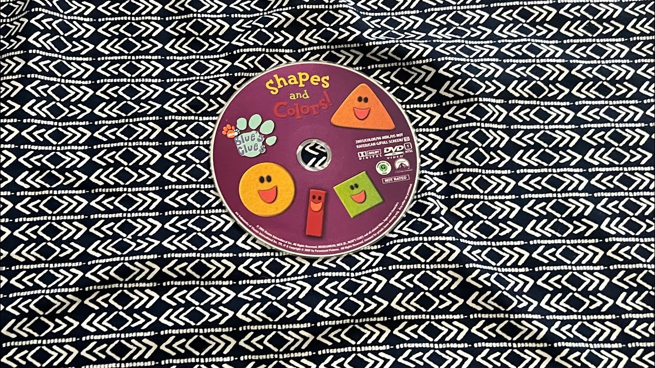 Opening To Blue’s Clues: Shapes & Colors 2003 DVD - YouTube