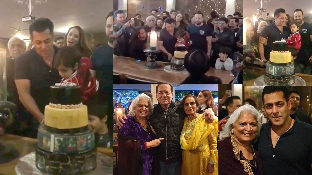 FIRST Inside Visuals of Salman Khan's Birthday 2018 Celibrations With ...