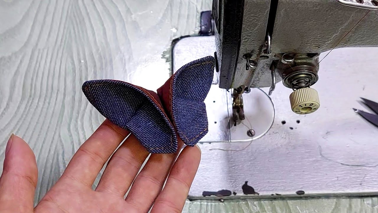 Amazing Butterfly Making at Home | Easy Butterfly Sewing Tips and ...