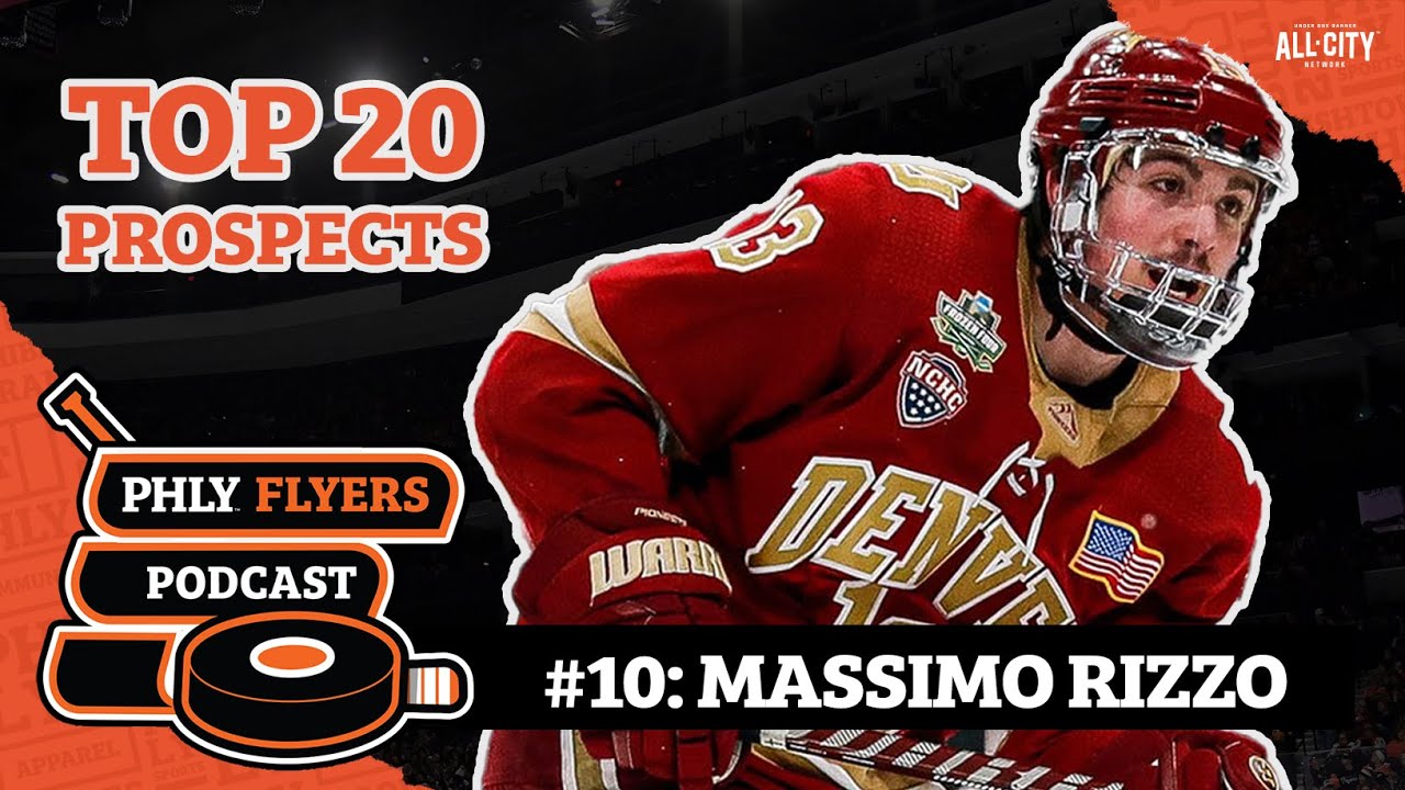 Flyers Top 20 prospects: #10 Massimo Rizzo | PHLY Flyers Podcast - YouTube