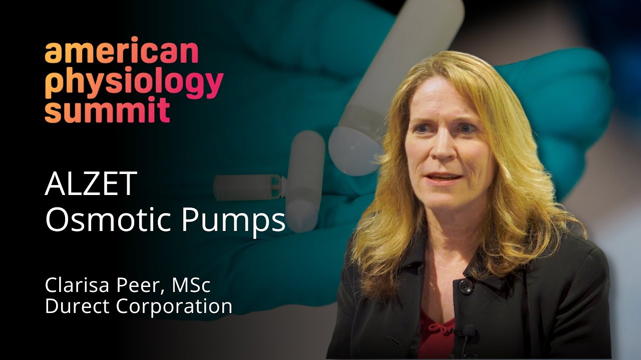 Video Interview at the APS Summit 2023 // ALZET Osmotic Pumps - YouTube