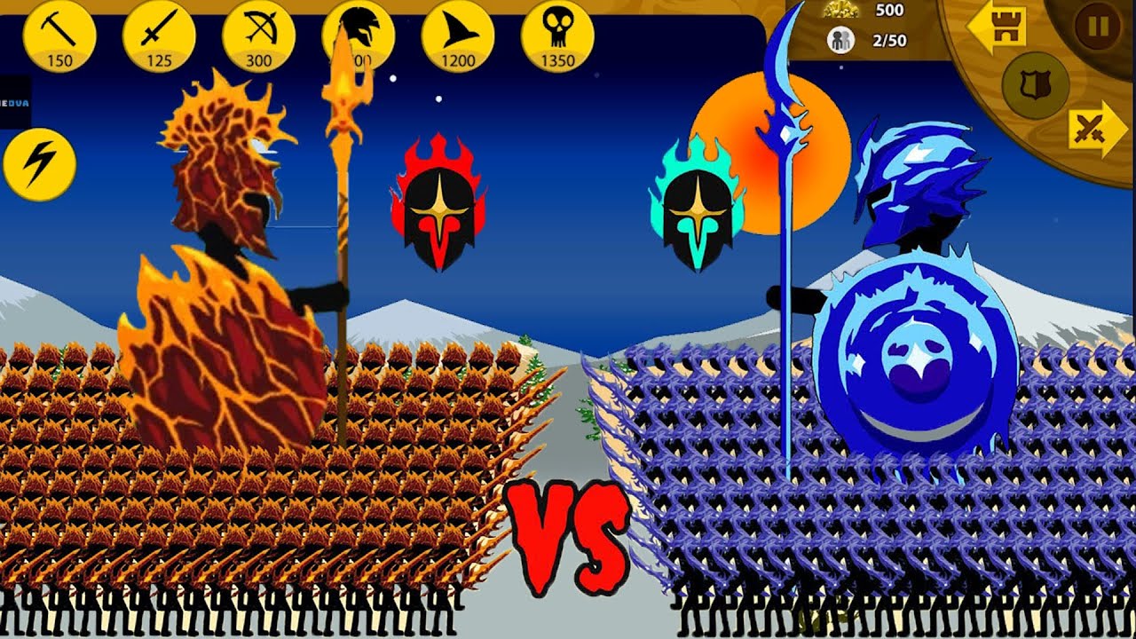 ULTIMATE POWER OF GIANT GRIFFON MAX SKILL LEVEL 9999 HP | STICK WAR ...