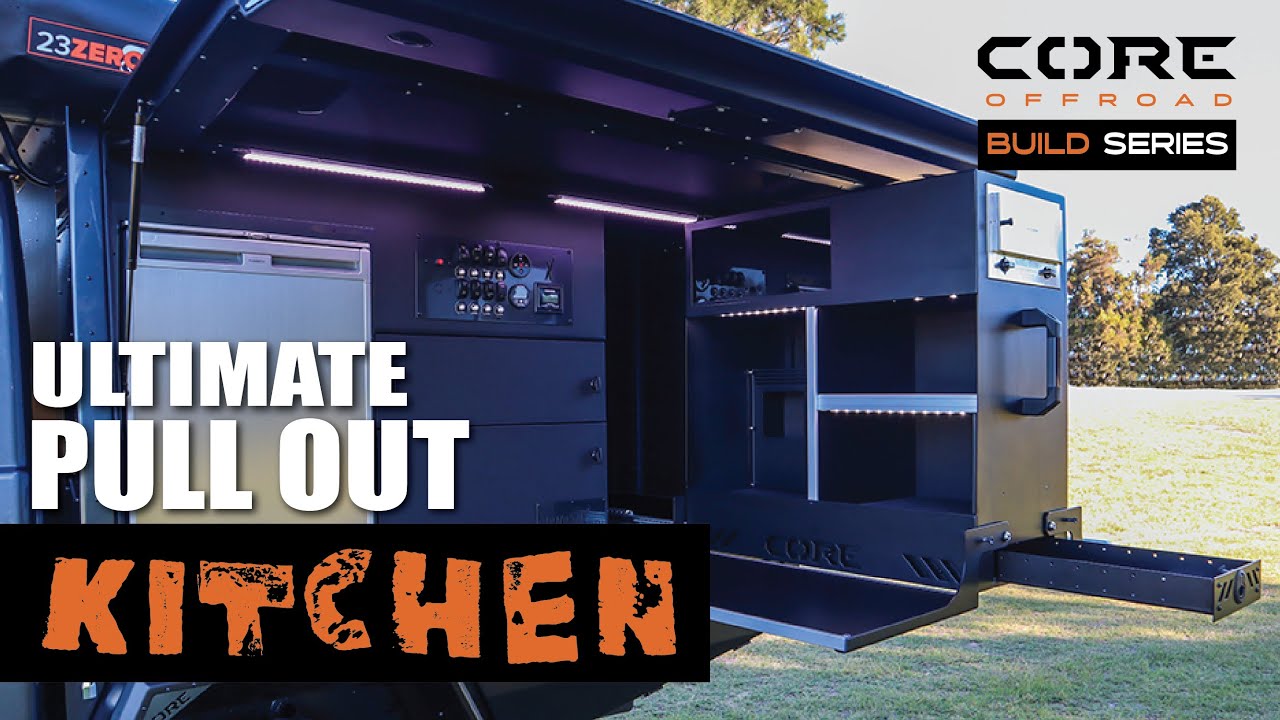 NEW ULTIMATE pull out kitchen in our Ford Ranger GTU Canopy - Core ...