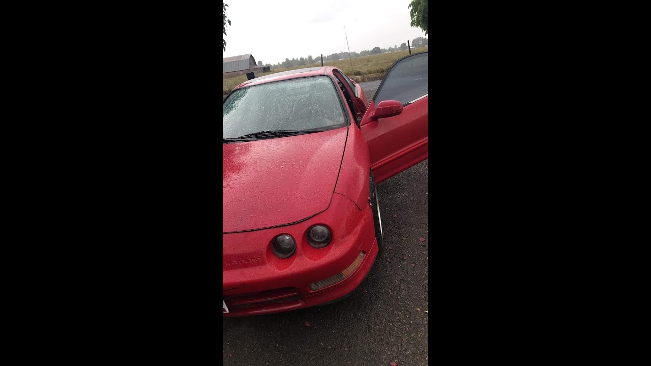 94-01 Acura Integra B series transmission removal/clutch install - YouTube