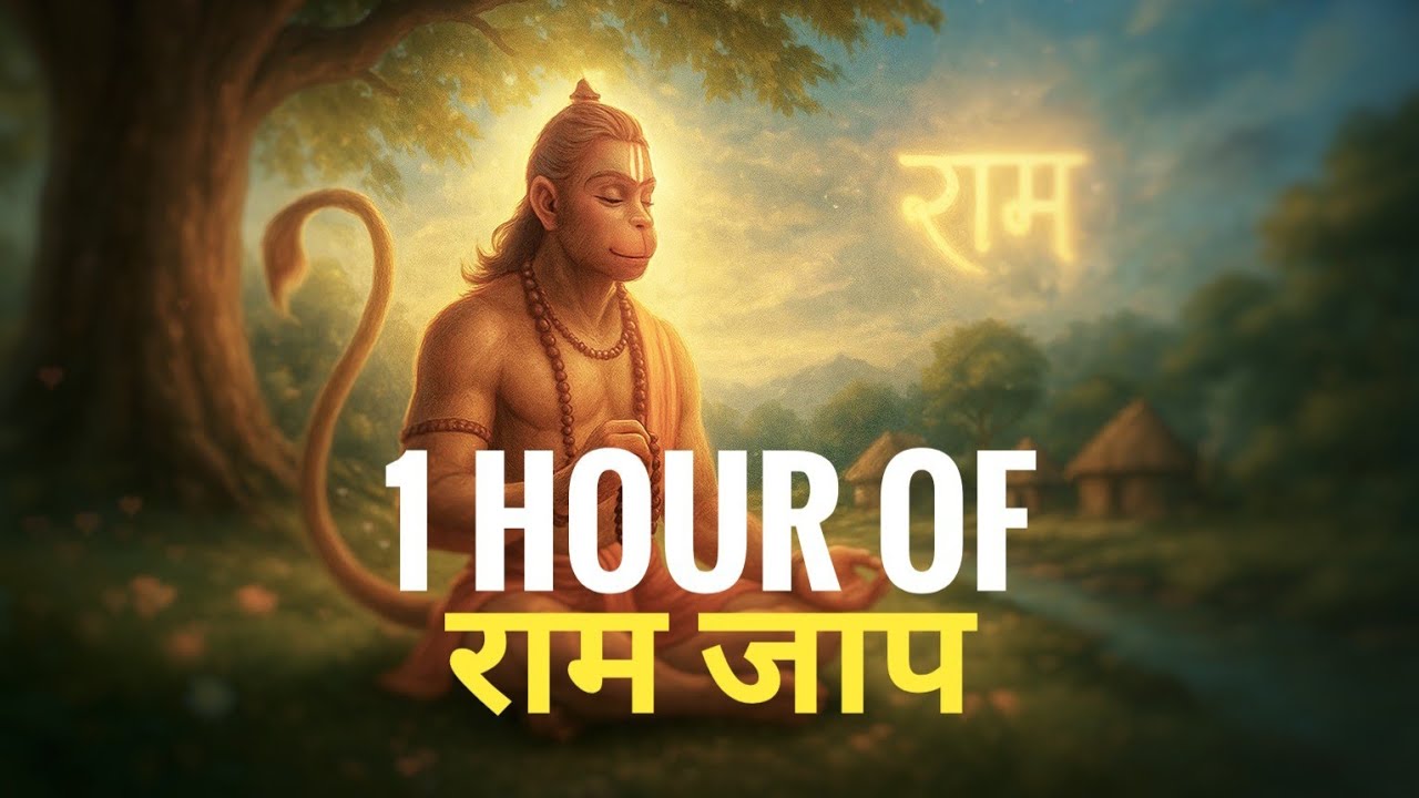 🕉️ 1 Hour Raam Jaap | Soothing Ram Naam Chant | राम जाप 🕉️ - YouTube
