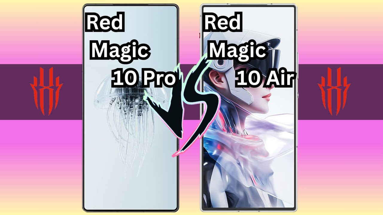 Red Magic 10 Pro VS Red Magic 10 Air - YouTube