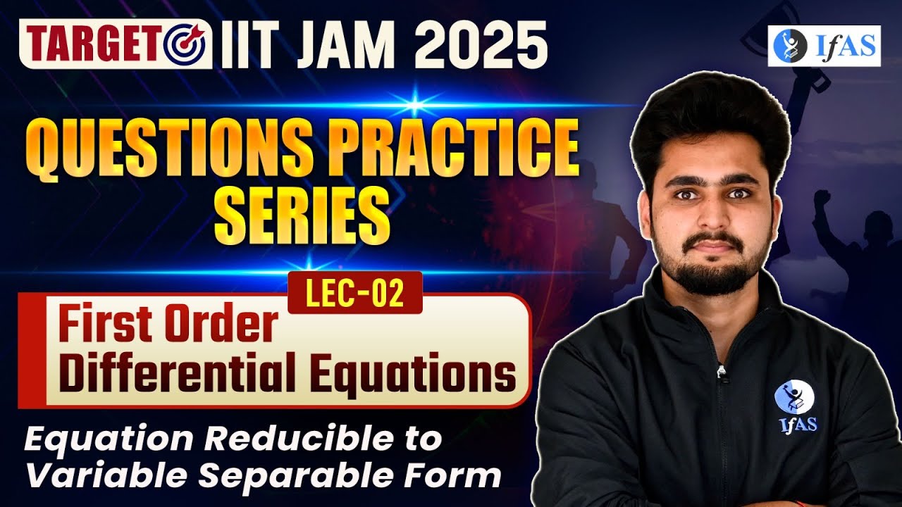 First Order Differential Equation | Equation Reducible to Variable ...