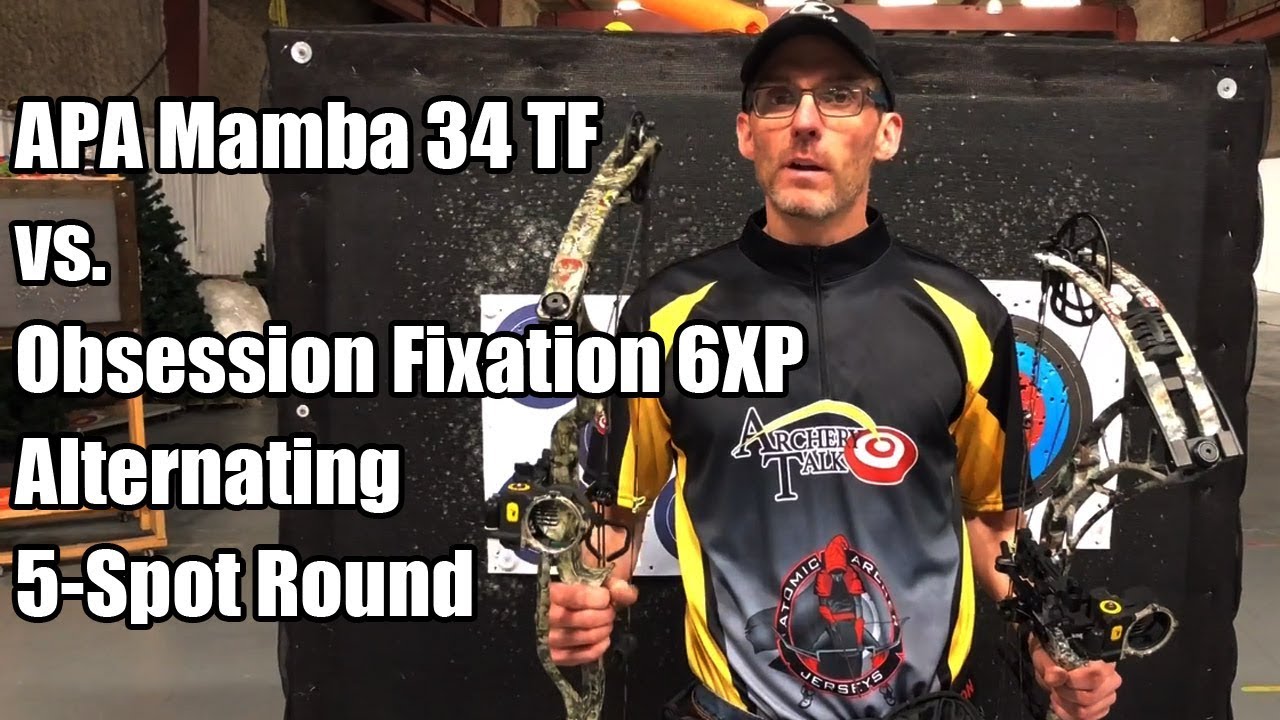 APA Mamba 34 TF vs. Obsession Fixation 6 XP: Alternating 5-Spot Round ...