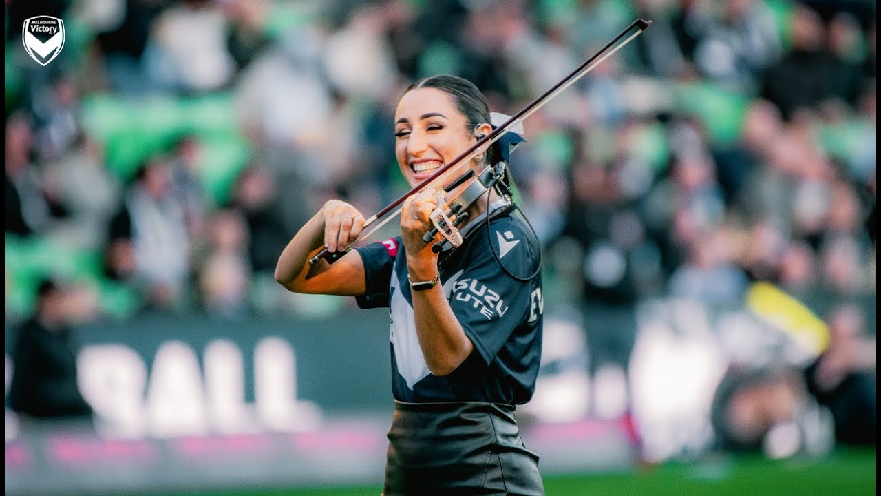 Viral Violinist Returns For The Melbourne Derby | Freed From Desire ...