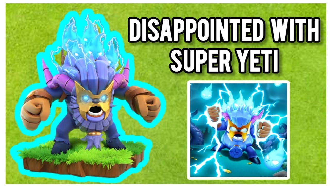 Disappointed With Super Yeti In Coc New Event | KAMAL COC - YouTube