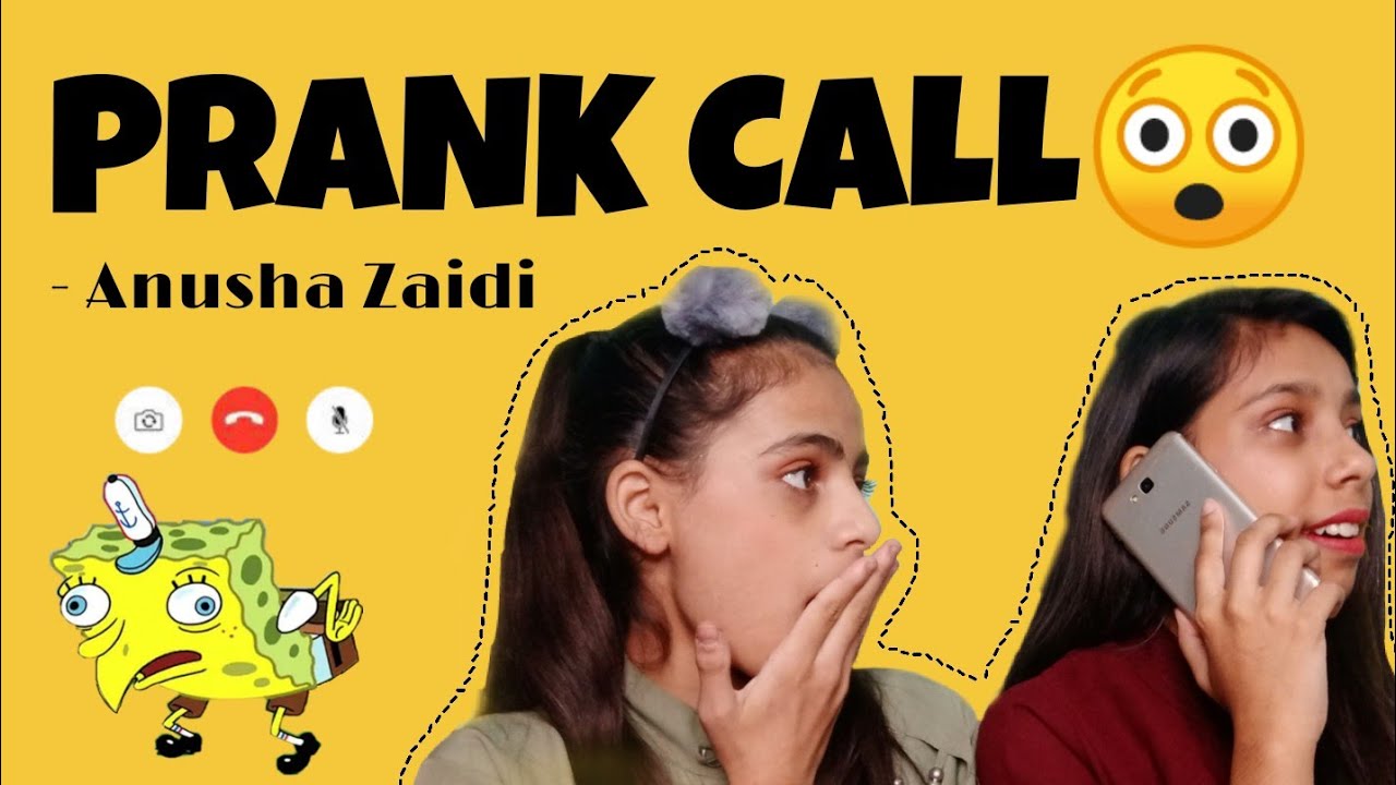 Prank Calls 📞💥 | Anusha Zaidi | - YouTube