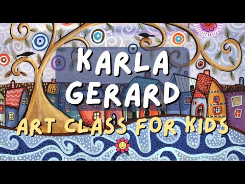 🎨 ART CLASS - KARLA GERARD - Maestra Emy - YouTube