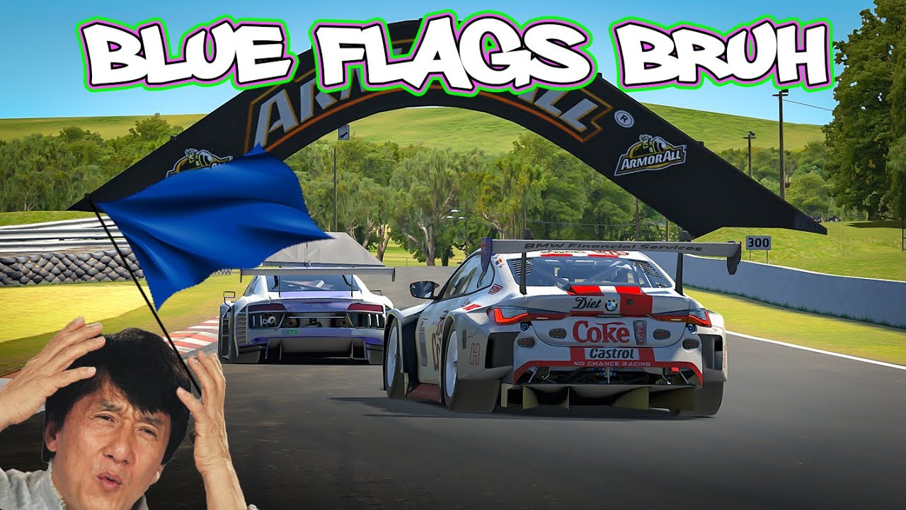 Blue Flags What Do They Mean | Don't Be This Guy | iRacing Endurance ...