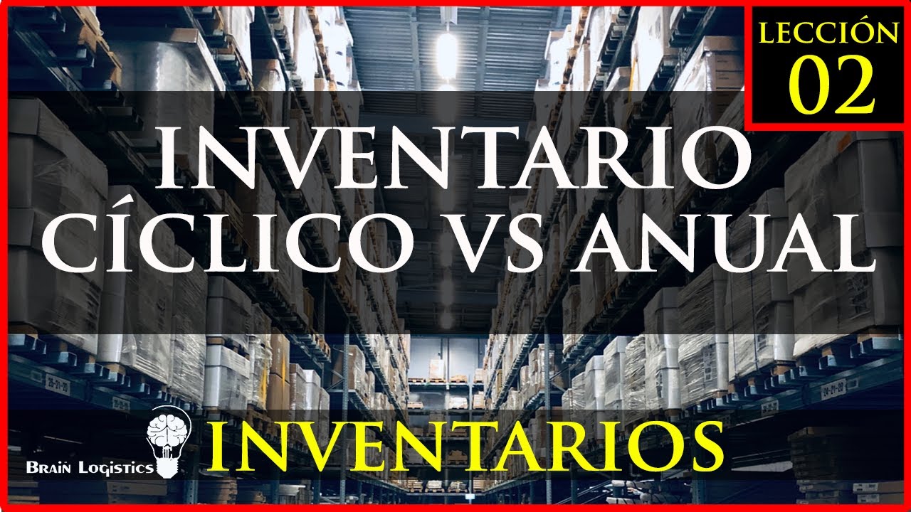 Inventaros : Inventario Anual VS Conteo Cíclico - YouTube
