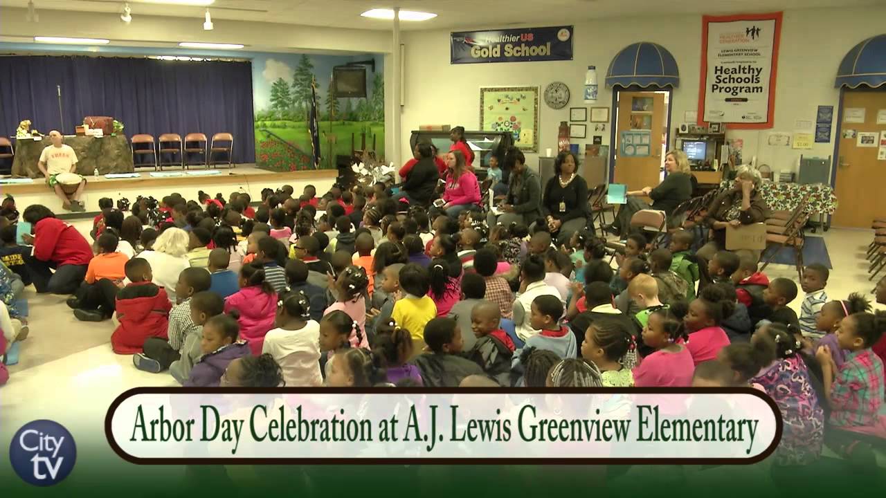 Arbor Day Celebration at A.J. Lewis Greenview Elementary: December 5 ...