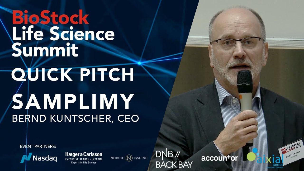 BioStock Life Science Fall Summit | Samplimy | October 2023 - YouTube
