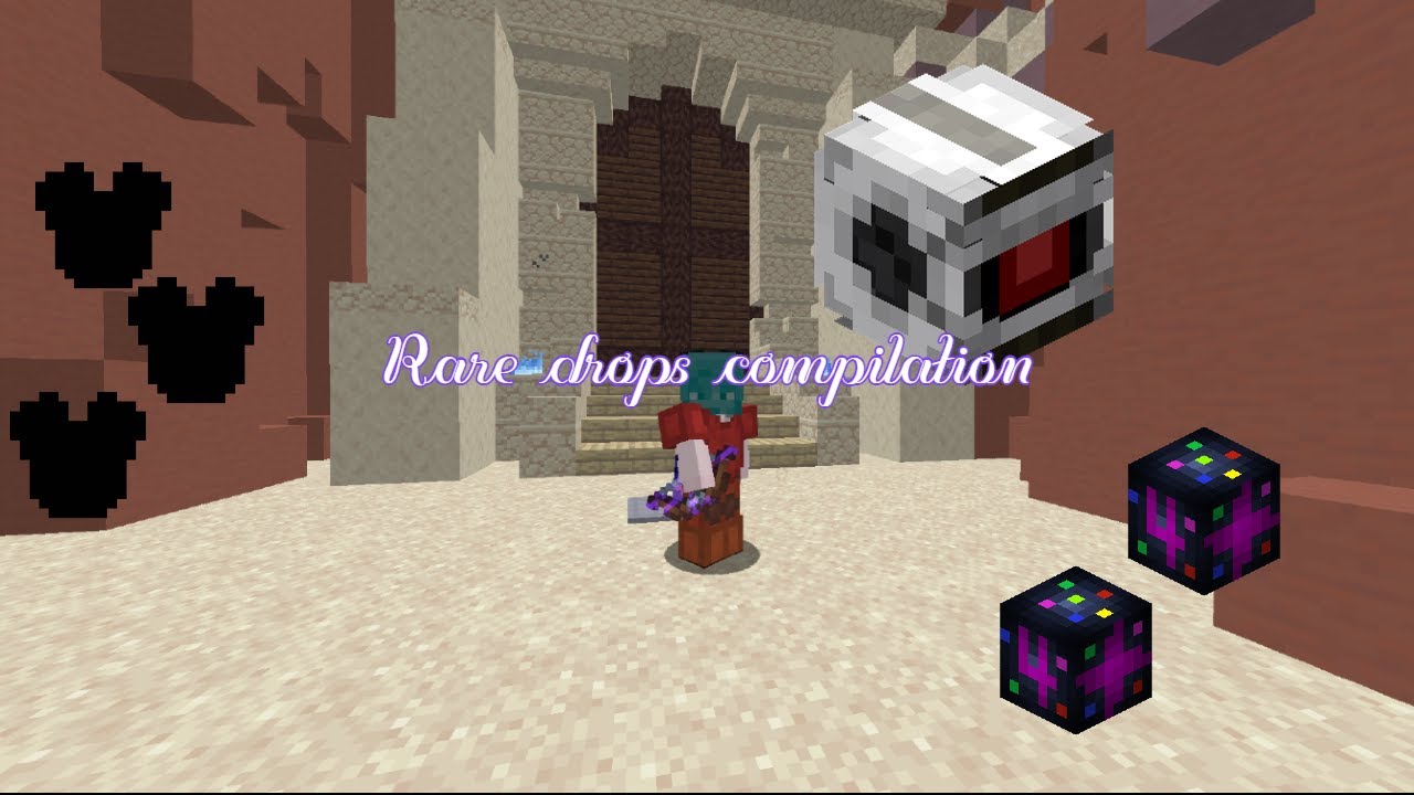 Hypixel skyblock rare drops compilation (Judgement Core) - YouTube