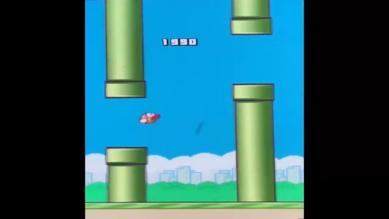 Chappie play Flappy Bird with highest score Part 1 !!! - YouTube