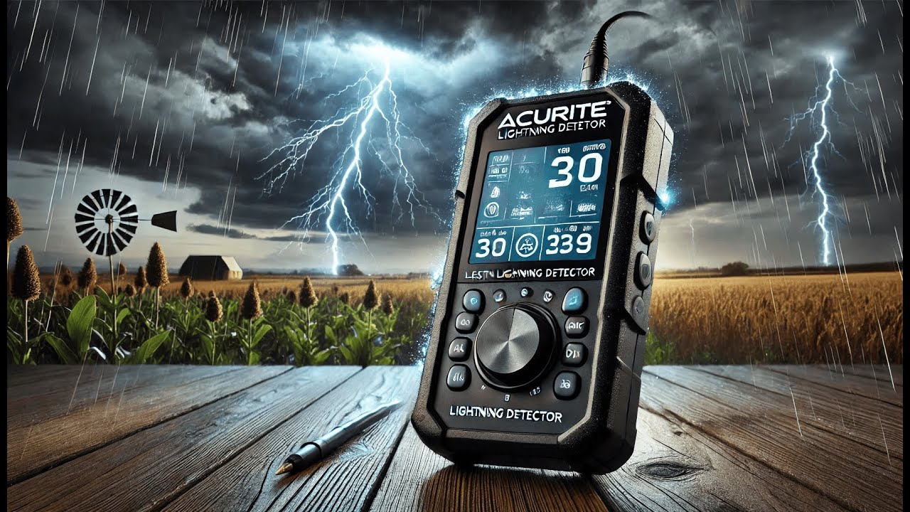 ⚡ AcuRite 02020 Portable Lightning Detector Black | Best Acurite ...