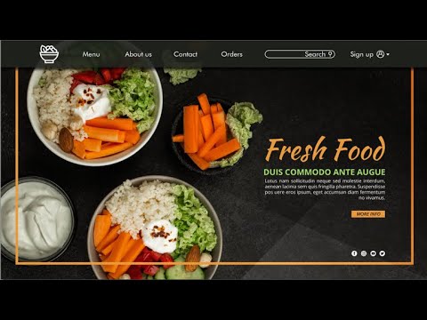 Fast Food Poster Design in Adobe Photoshop CC | | Design Fast Food ...