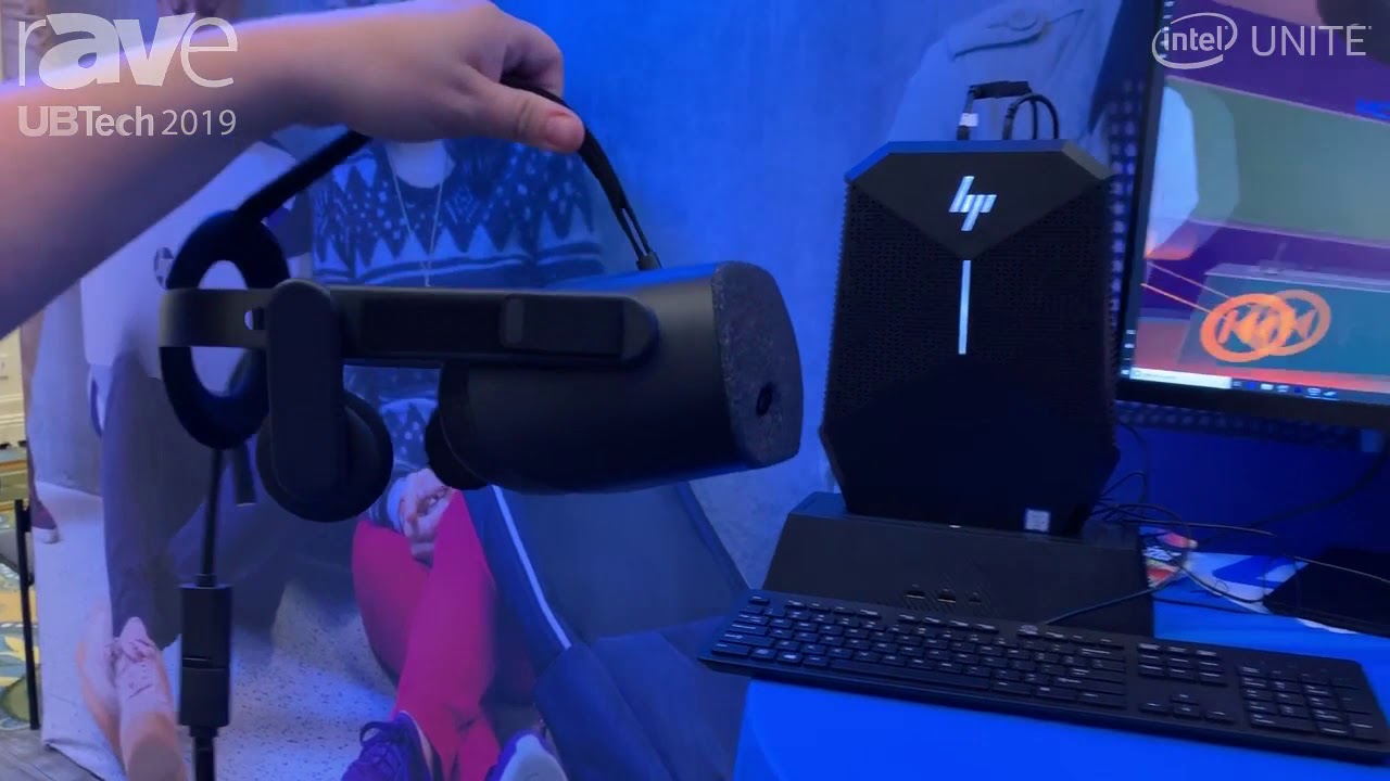 UB Tech 2019: HP Showcases Its ZVR Backpack and Reverb Headmounted ...
