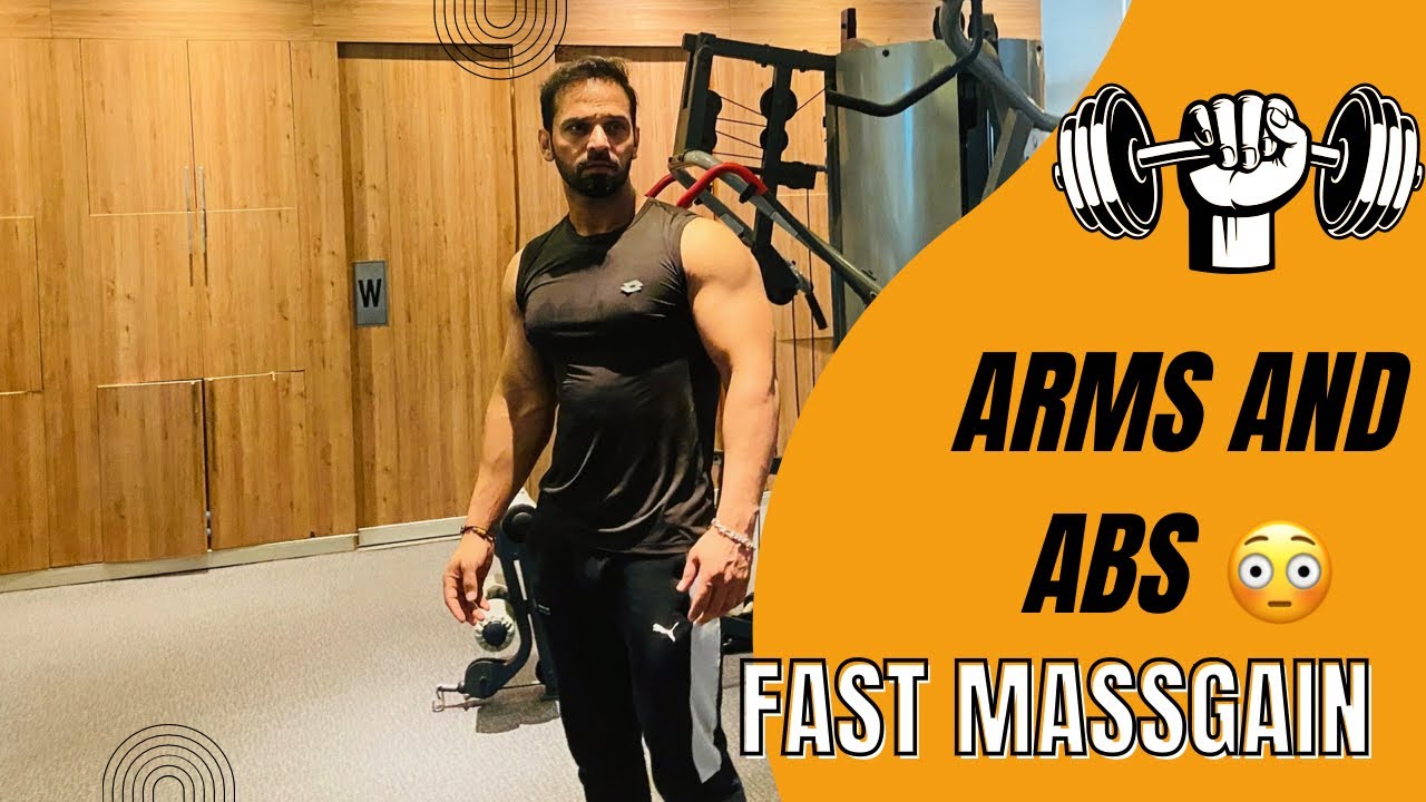 The Science Based Workout For Arms and Abs Hypertrophy | Biceps/Triceps ...