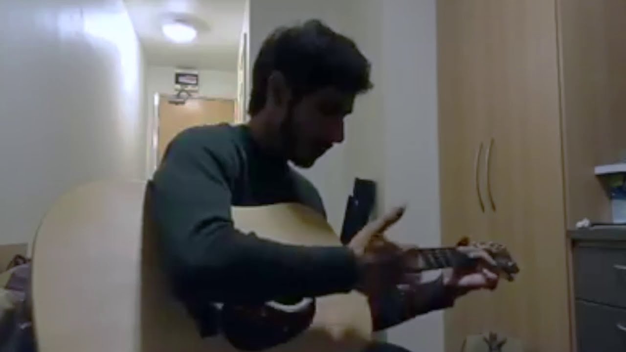 SLAP Guitar?? Amazing slap technique on an acoustic. - YouTube