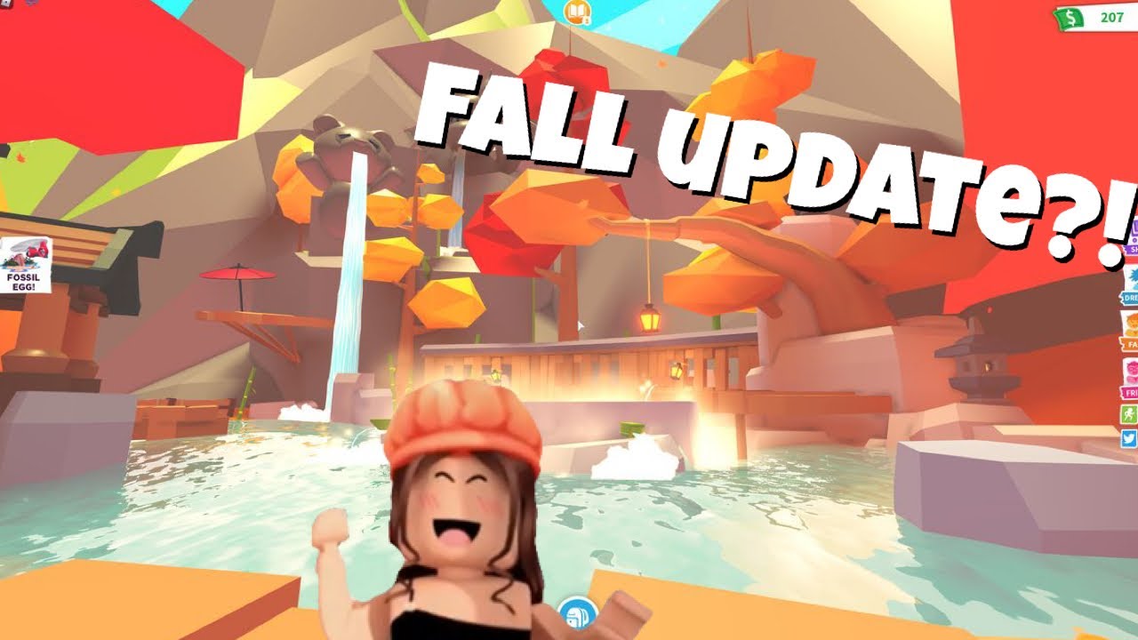 FALL UPDATE IN ADOPT ME! - YouTube