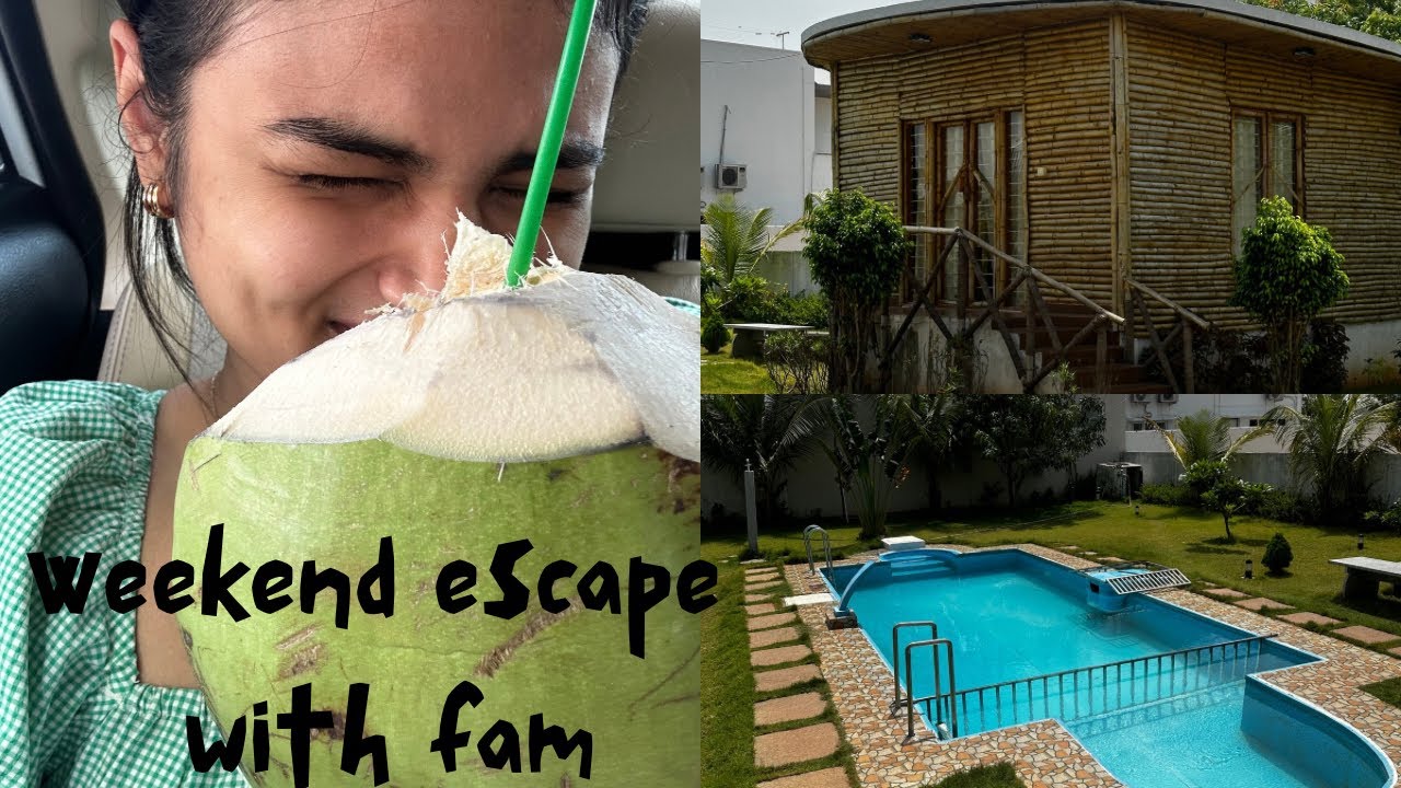 Weekend escape with fam 🏝️ - YouTube