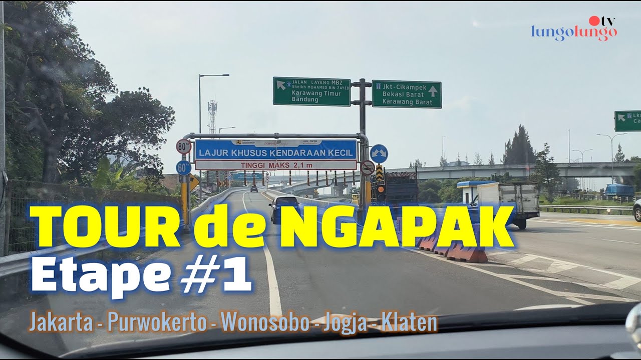 TOUR de NGAPAK ETAPE #1 : Jakarta - Purwokerto - Wonosobo - Jogjakarta ...