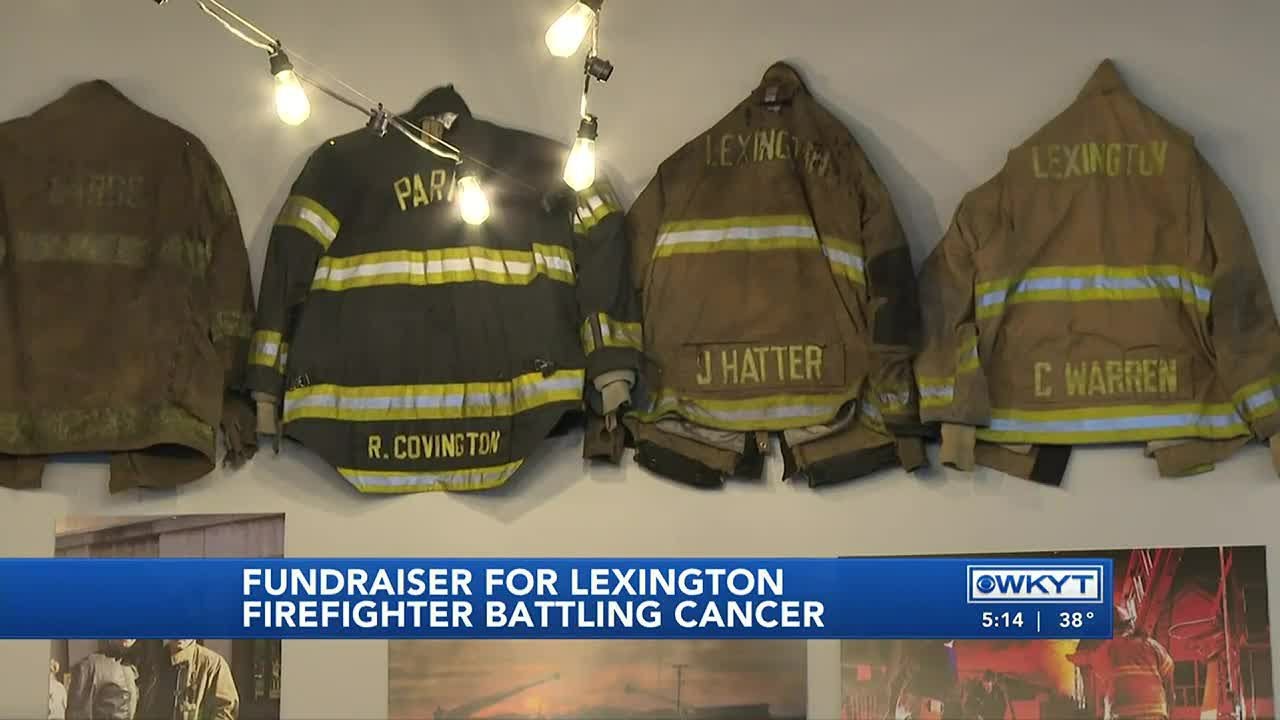 WATCH | Bar holds fundraiser for Lexington firefighter battling cancer ...