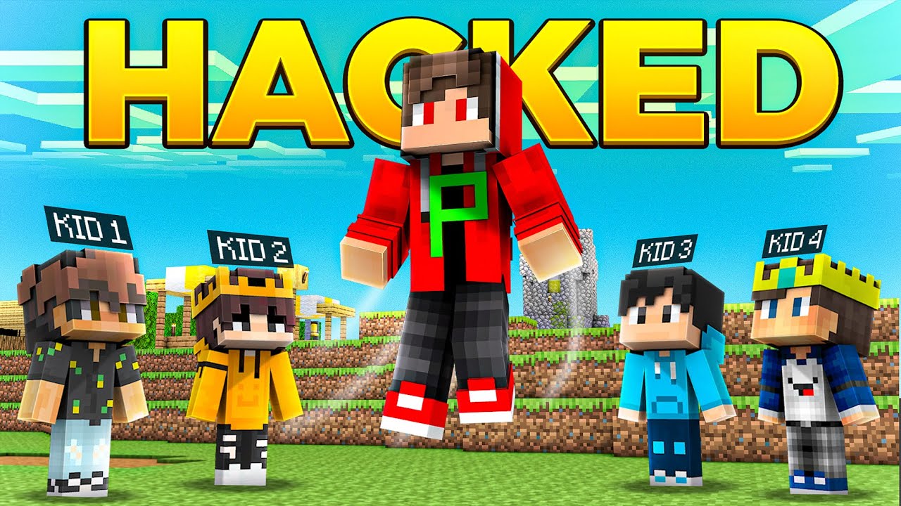 I Hacked into a KIDS ONLY Minecraft Server... - YouTube