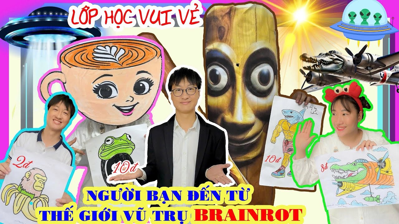 Lớp Học Vui Vẻ : Bạn Học Mới Là Tung Tung Sahur Và Ballerina Cappuccina ...